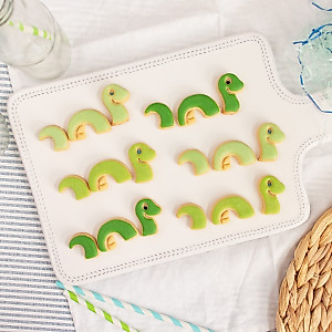 Set of 2 Loch Ness cookie cutters (Designs: Loch Ness and 3-piece Lochness), 2 pieces - Bakerlogy