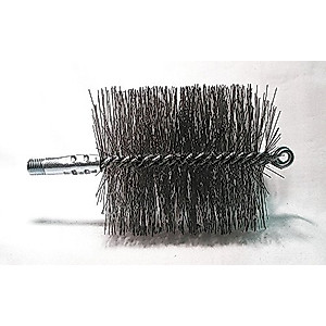 Tough Guy Flue Brush, Dia 4,1/4 MNPT, Length 8-3EDL6