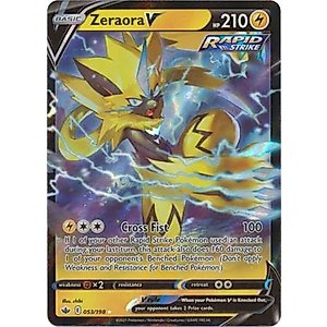 Zeraora V - 053/198 - Ultra Rare - Sword & Shield - Chilling Reign
