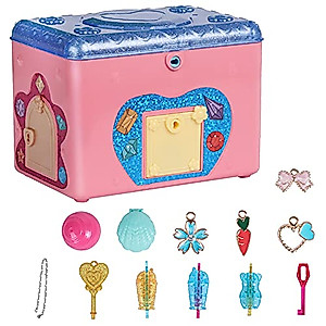 Walbest Toy, Jewelry Box Lovely Large Capacity Plastic Cartoon Treasure Chest for Gift Treasure Box
