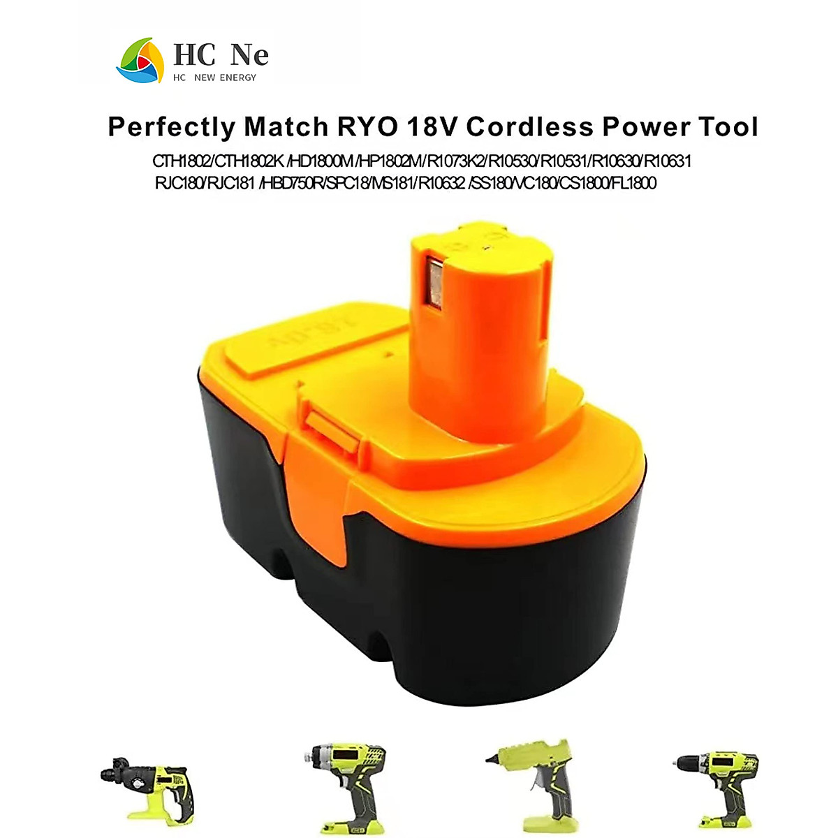 KUDLI 3500mAH Battery Compatible for Ryobi 18V Battery One+ Power Tools Replace for1400672, B-1815-S P101 ABP1803 BPP1820 1322401 1400672 130224007 1323303 Battery Cordless Power Tools