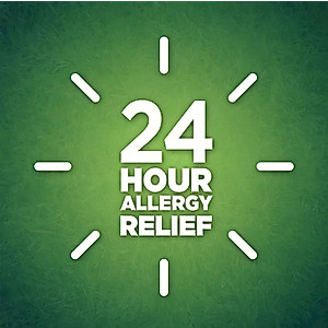 berkley jensen 24 Hour Allergy Relief (365-Count), 10 mg Cetirizine Hydrochloride Antihistamine - Fast Allergy Medicine for Indoor & Outdoor Allergies, Easy-Swallow Tablets, Compare to Zyrtec