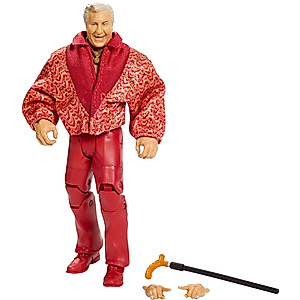 WWE MATTEL Elite Collection Classy Freddie Blassie Deluxe Action Figure with Realistic Facial Detailing, Iconic Ring Gear & Accessories