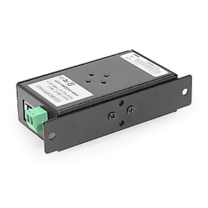 Compact 4-Port USB 3.2 Gen 1 Micro Hub for Industrial Use, 5Gbps Data, Variable Voltage Input, and Surge Protection