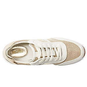 Michael Kors Mabel Trainer Pale Gold 8 M