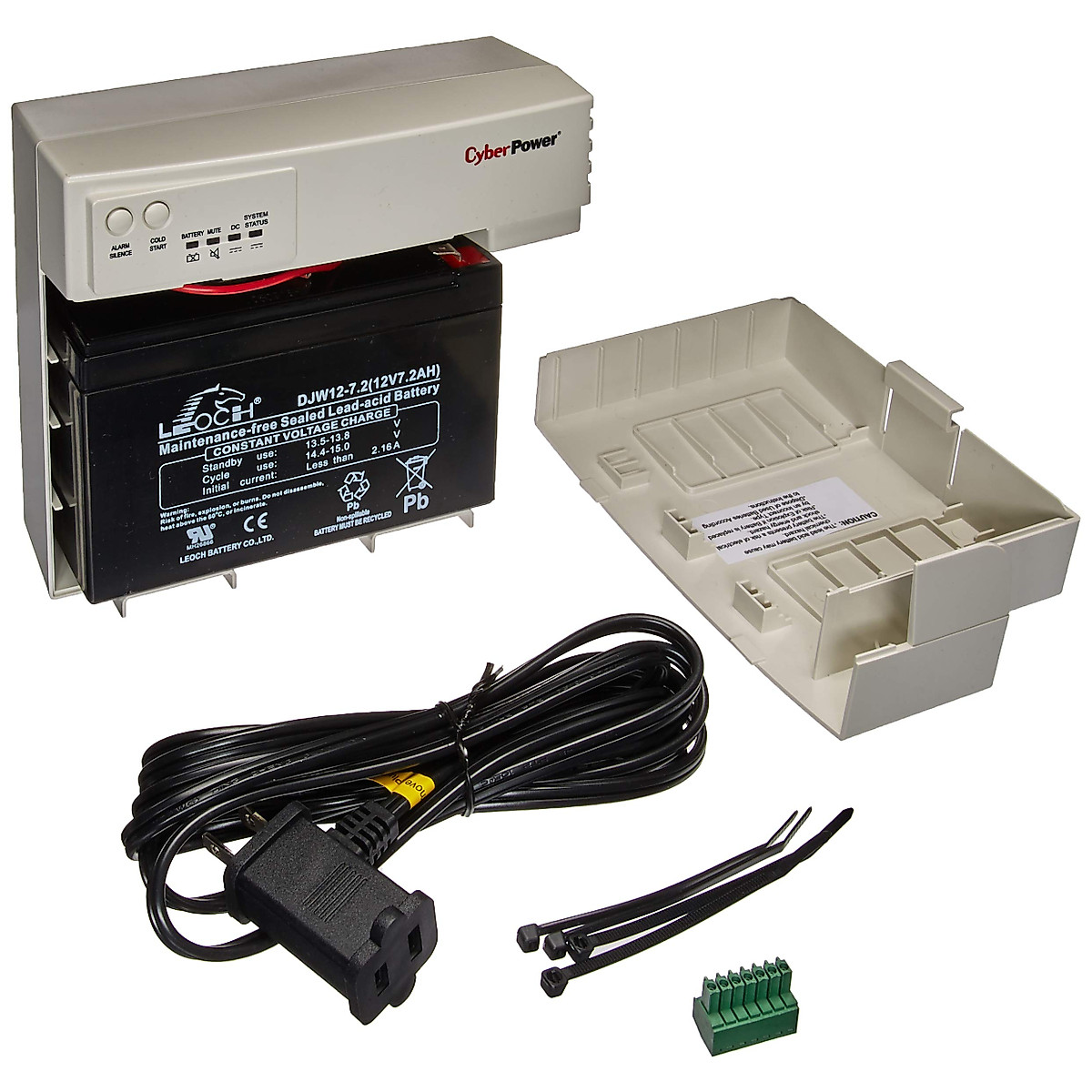 CyberPower CSN27U12V-NA2 CyberShield DC PS 12V, 27W, 7.2A Battery