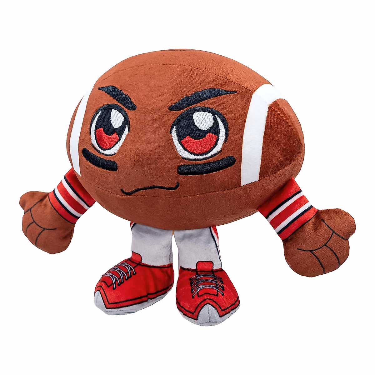 Bleacher Creatures Ohio State Buckeyes 8" Kuricha Football Sitting Plush- Soft Chibi Inspired Plush