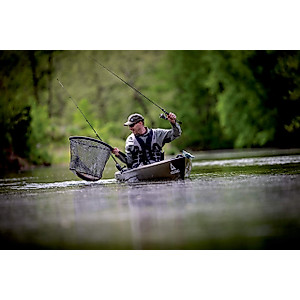 Frabill Floating Wade Net 19"x 25" Hoop Size, Black