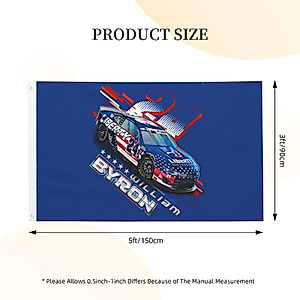 William Byron 24 3x5 Ft Flag Double-Sided Printing Banner Indoor Outdoor Decorative Flags Metal Grommets Durable