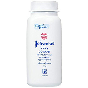 Johnson's Baby Powder, 50 Gram / 1.7 Ounce (Pack of 15)