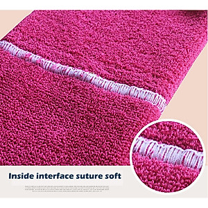 Mcolics Cotton Non-Slip Soft Absorbent Knee Pad Support Brace Protector Leg Sleeve Kneelet Thickening Extended Warm for Men & Women Outdoor Sports Running Dancing Gym Yoga Fitness, 1 Pair (Black)