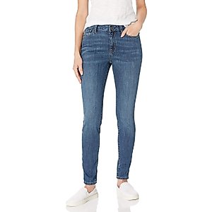 Amazon Essentials Skinny Jeans for Women (Stretchy), Medium Wash, Size 4 Short