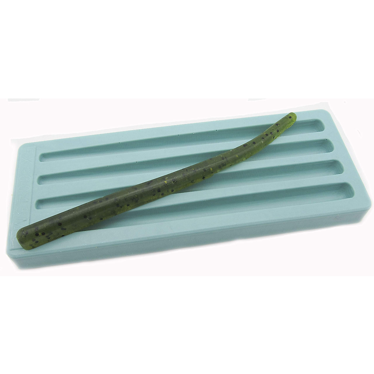 4-1/2" Finesse Worm Lure Making Starter Kit - Bass Rubber Worm - Fisherman Gift - Fusion X Fishing 0045MC Shaky SX