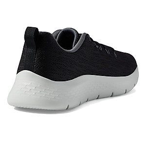 Skechers Men's Gowalk Flex-Athletic Workout Walking Shoes with Air Cooled Foam Sneakers, Black/Grey 2, 9.5