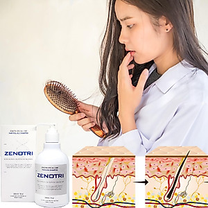ZENOTRI Follicle Shampoo Hair loss Zero with Copper peptide, Biotin, Dexpanthenol, Pyrithione Zinc/Genetic Hair Care Solution