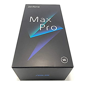 ASUS ZenFone Max Pro (M2) (ZB631KL) 4GB / 128GB 6.3-inches LTE Dual SIM Factory Unlocked - International Stock No Warranty (Cosmic Titanium)