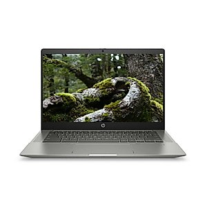 HP Chromebook 14B-NA0010WM 14" FHD AMD Ryzen 3 128GB SSD 4GB RAM Mineral Silver