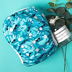 babygoal Reusable Swim Diaper, Washable Swimsuits for Babies 0-2 Years, Swimming Lessons FSW26