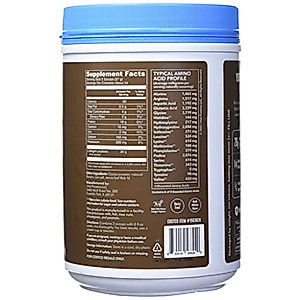 Vital Protein Collagen Peptides, Pasture Raised, Grass Fed, Paleo Friendly, Gluten / Zero Sugar Dairy Free, Chocolate, 32.56 Oz