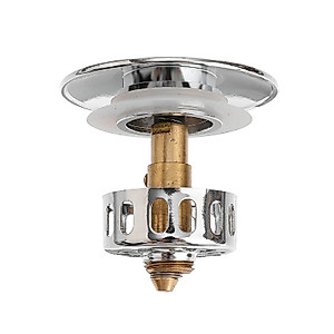 Cabilock Tub Stopper Bathtub Drain Tub Stopper Bathtub Drain Copper Bathtub Plug Replacement Bath Up Waste Plug Flat Seal Brass Bathroom Tub Drain Drainer Strainer Tub Drain Stopper Tub Drain Stopper