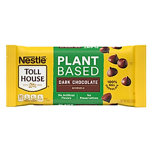 NESTLE TOLL HOUSE Plant Based Dark Chocolate Morsels 9 oz. Bag