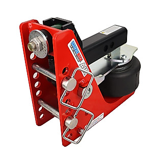 Shocker Air Hitch with Combo Ball Mount (2" & 2-5/16" Balls), Fits 2" Hitch - 12,000 lbs