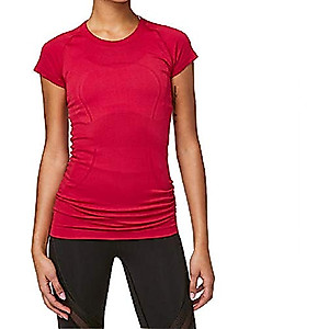 Lululemon Swiftly Tech Short Sleeve Crew (Dark Red, 6)