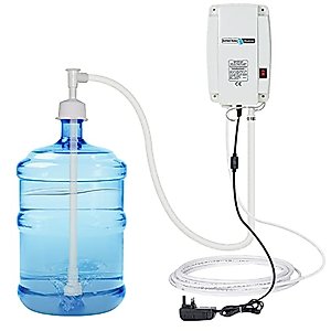 TDRSUPER Bottled Water Dispenser Pump System with Single Inlet, 110V 60PSI Drinking Water Electric Water Pump,Compatible with Coffee/Tea Maker, Water Dispenser,Ice Maker,Refrigerator