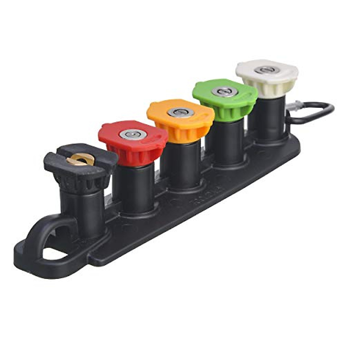 Tool Daily Pressure Washer Spray Nozzle Tips with Nozzle Holder, 1/4 Inch Quick Connect