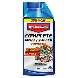 BioAdvanced Complete Insect Killer for Soil and Turf, Concentrate, 40 oz