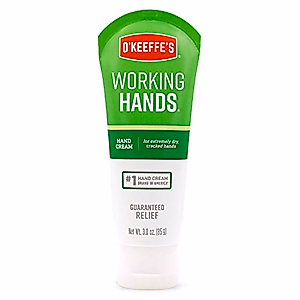 O'Keeffe's K0290004-4 Working Hands Hand Cream Tube (4 Pack), 3 oz