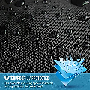 UTV Cover, Waterproof Heavy Denier Oxford Cloth Material for Polaris RZR Yamaha Rhino Can-Am Defender Honda Pioneer Kawasaki Mule Teryx 2-3 Passenger