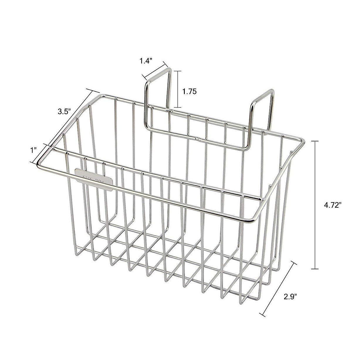 Sink Caddy Sponge Holder, Kitchen Sink Organizer Stainless Steel Sponge Caddy Holder, Dishwashing Liquid Drainer Sponge and Soap Holder for Kitchen Sink