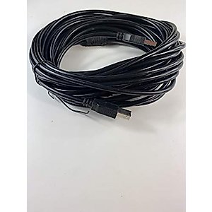 OMNIHIL 30 Feet Long High Speed USB 2.0 Cable Compatible with TSC TTP-384MT Thermal Printer