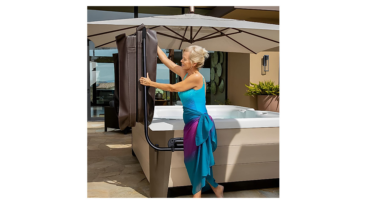 REGMICS Spa Cover Lifts - Pivot Top Mount Spa & Hot Tub Cover Lift ...