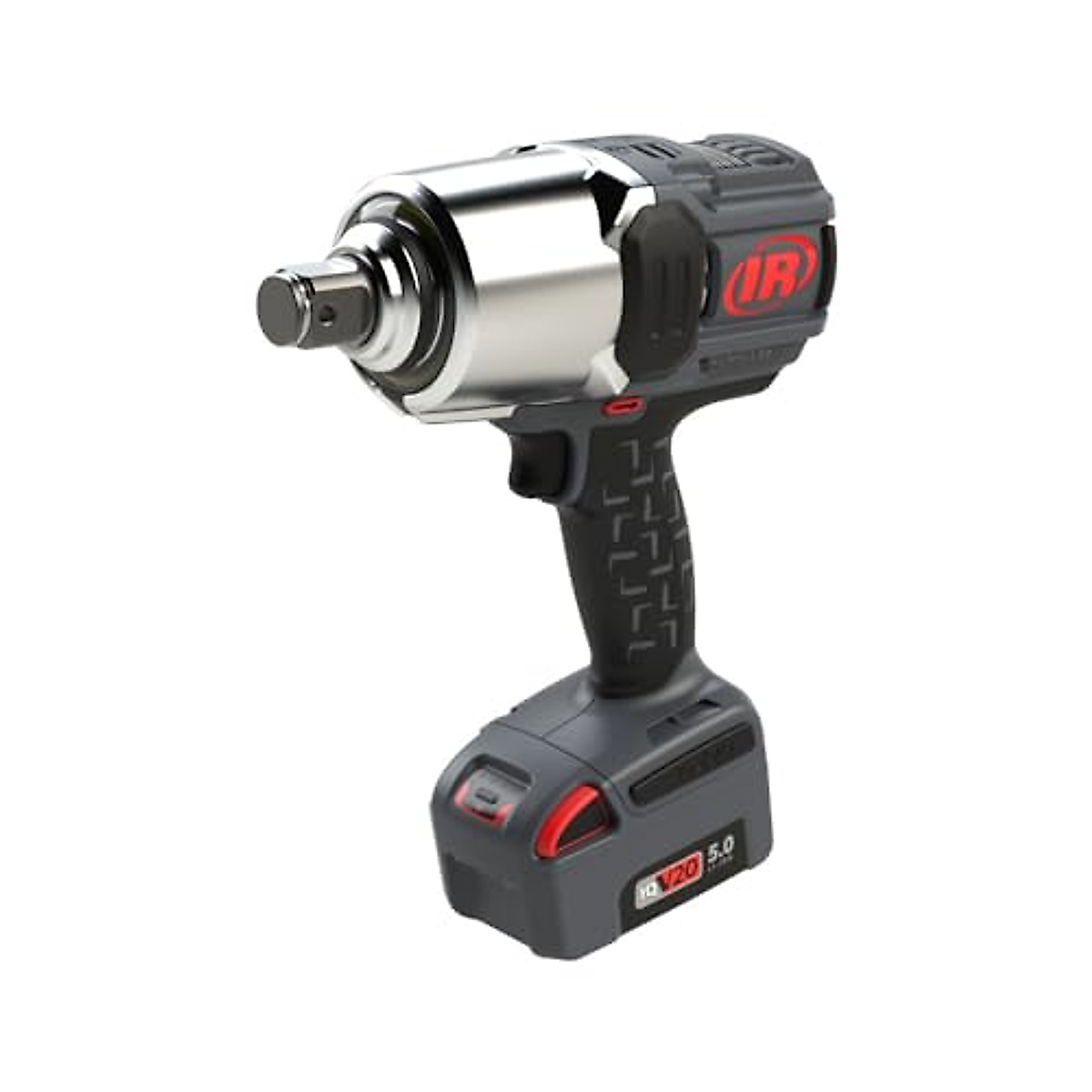 Ingersoll Rand W8191-K2 1" 20V Cordless Impact Wrench 2 Battery Kit, 2000 ft-lb Torque, Friction Ring Thru-hole, Pistol