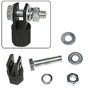 Scissor Jack Adapter with Impact Drill for 1/2 Inches Drive Impact Wrench 13/16 Inches Lug Wrench Easy Raising and Lowering Jack