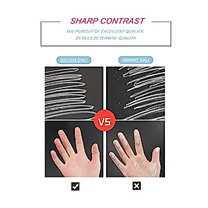 Non-toxic Dustless Chalk for Kids, Colored Chalk With Holder The Best Art Tool for Blackboard Kids Children Drawing Writing,12PCS