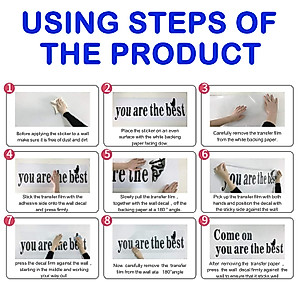 AnFigure Vinilos Decorativos para Pared, Frases para Decorar Pared En Español, Dios Biblicos Calcomanias Quotes Home Art Decor Vinyl Stickers Spanish Todo Lo Puedo En Cristo Que Me Fortalece 21"x12"