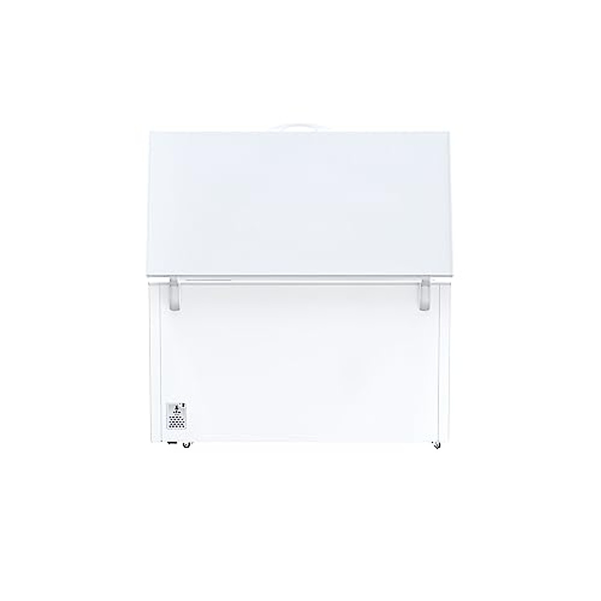 Hamilton Beach HZ4941 14 cu ft Upright Convertible Fridge/Freezer-Frost Free-Reversible Door-Removable Glass Shelves-LED Interior Light, White