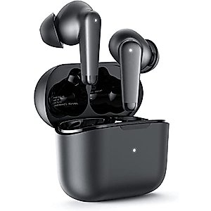 Wireless Earbuds ANC, Bluetooth 5.2 Active Noise Canceling Headphones Bluetooth Earbuds 32 Hours Cycle Playtime, Sport Earphones, Touch Control, Twins and Mono Modes, IPX7