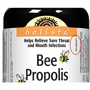 Holista Bee Propolis 500mg, 200 capsules