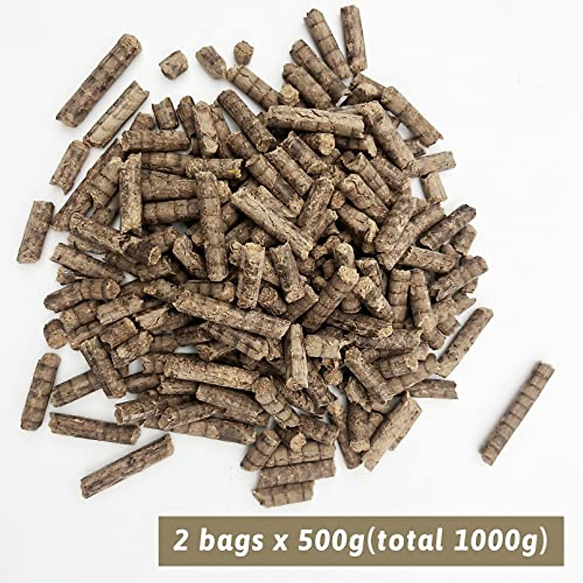 PINVNBY 2.2LBS Small Animals Pellet Litter, Natural Wood Pellets Bedding for Hamster Bunny Rabbit Squirrel Dragon Cat Hedgehog Guinea Pig Flower Mouse