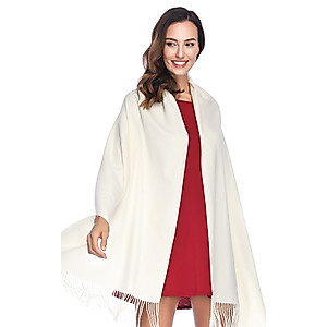 HOYAYO Pashmina Shawls and Wraps Winter Warm Soft Scarf for Women