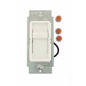 Leviton Decora Slide Dimmers White Sure Slide 3 Slides Per Box