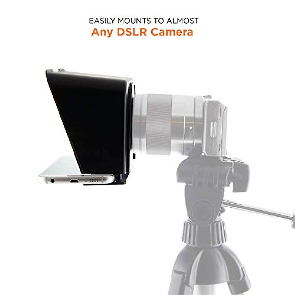 The Padcaster Parrot Teleprompter Kit, Portable Teleprompter for iPhone