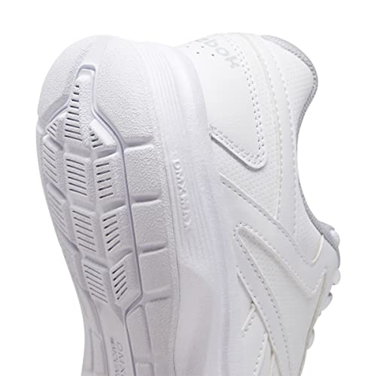 Reebok Women's Walk Ultra 7 DMX Max Shoe, White/Cold Grey/Collegiate Royal, 9.5