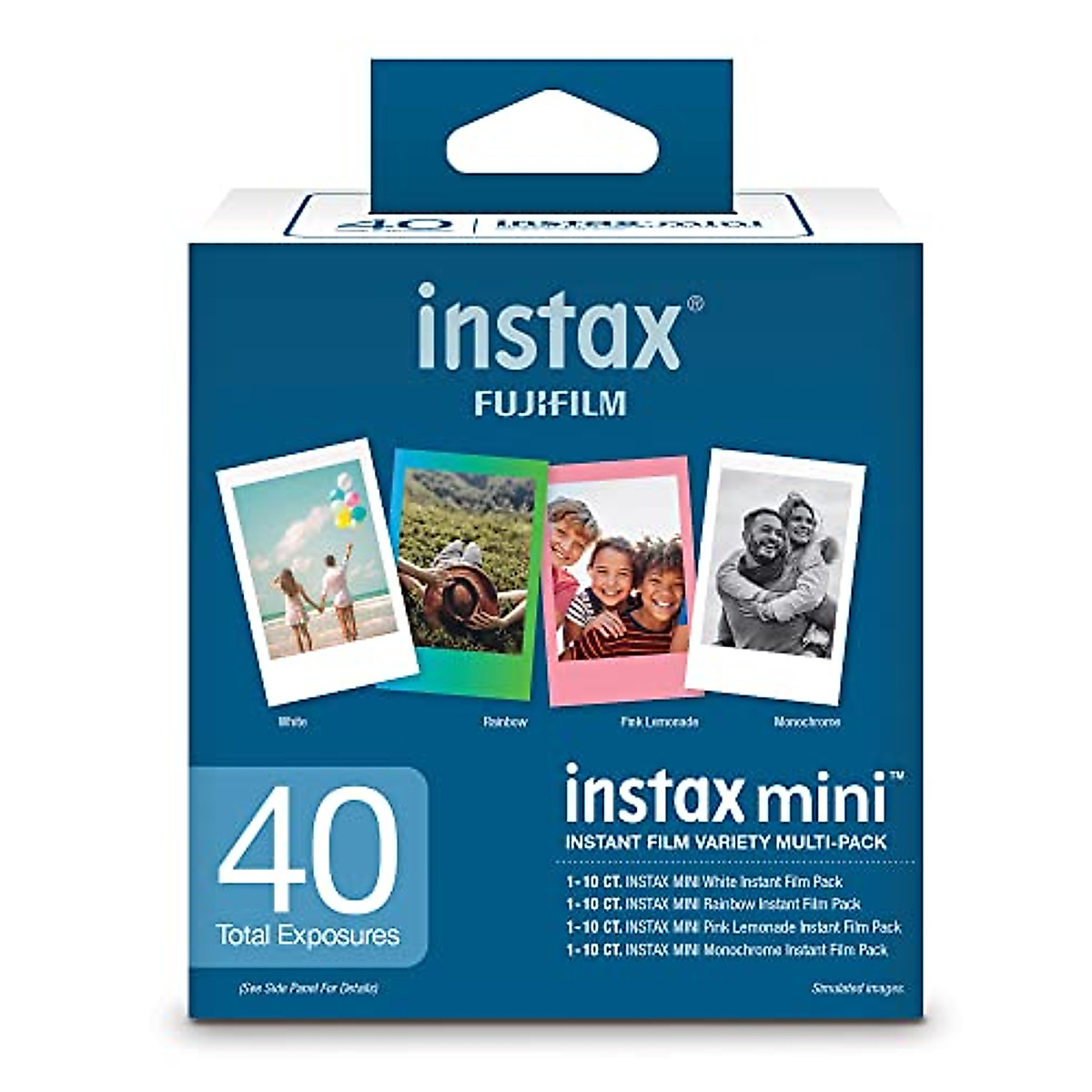 Fujifilm Instax Mini Variety Film Value Pack 40 Count (600021108)