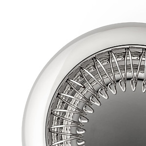 Alessi Aleesi 7690/16 Stainless Steel Ash Tray, 16 cm, Silver