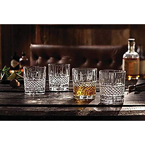 Castlecombe Lowball Whiskey Glasses, 8 Pc. Set, 10.6 ounce Short Drinking Glassware for Liquor, Bourbon, Rye, or Beer, Elegant Drinkware for Men or Women, Dishwasher Safe